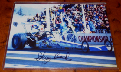 Gary Beck signed autographed photo NHRA HOF Drag Racing Legend | eBay