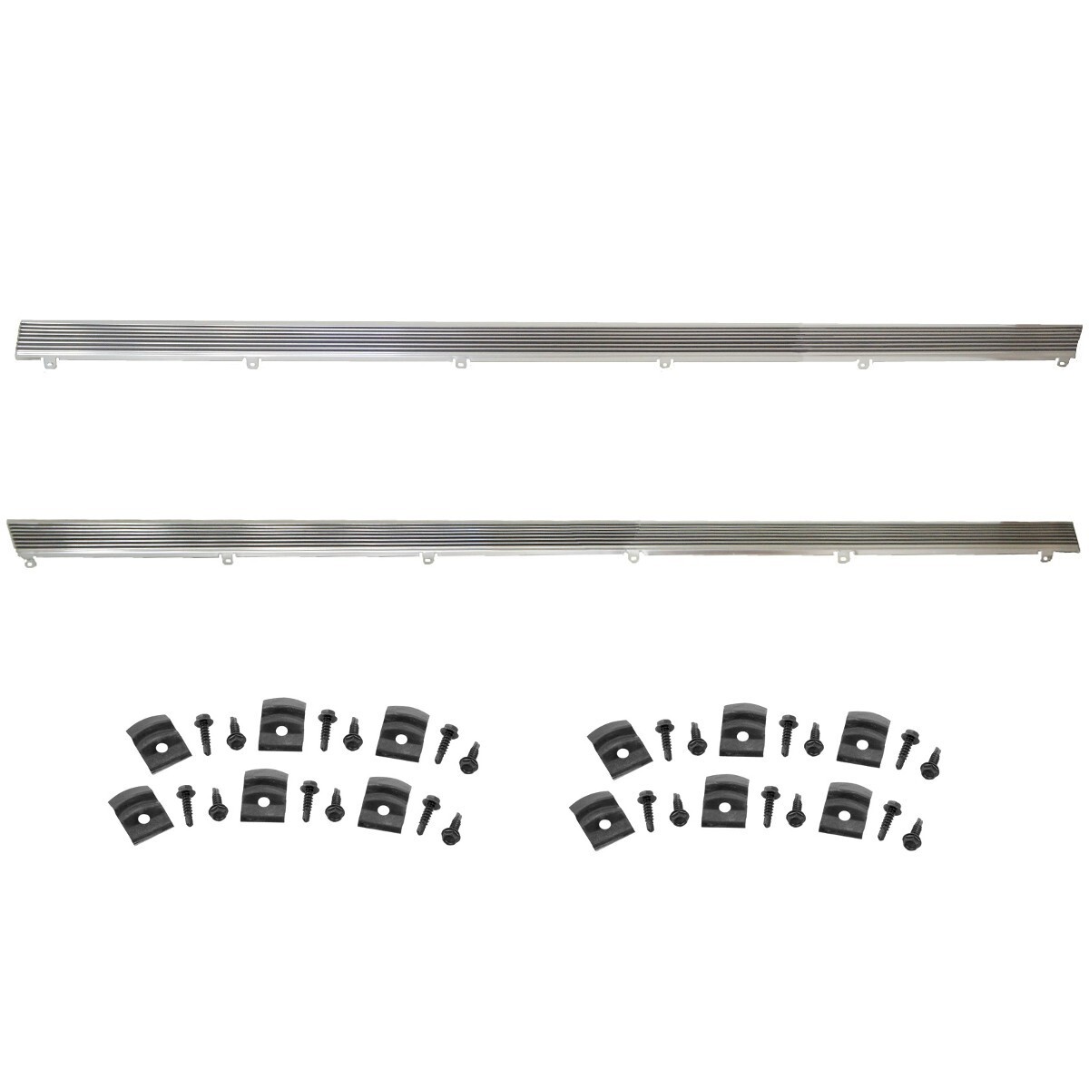1966 Chevelle SS Rocker Panel Moldings Pair Right & Left w/Retainers ...