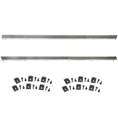 1966 Chevelle SS Rocker Panel Moldings Pair Right & Left w/Retainers ...
