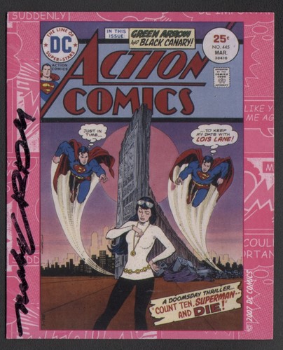 SIGNED Nick Cardy Action Comics #445 Art Magnet ~ Superman & Lois Lane ...