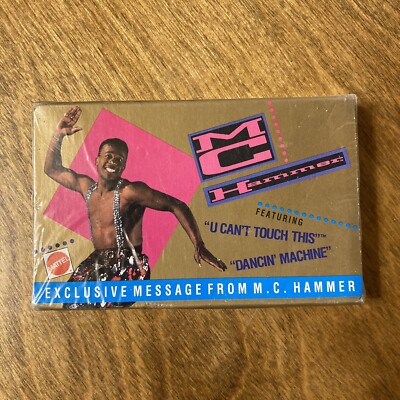 MC Hammer Mattel Cassette Tape Exclusive Sealed New Vintage 1991 | eBay