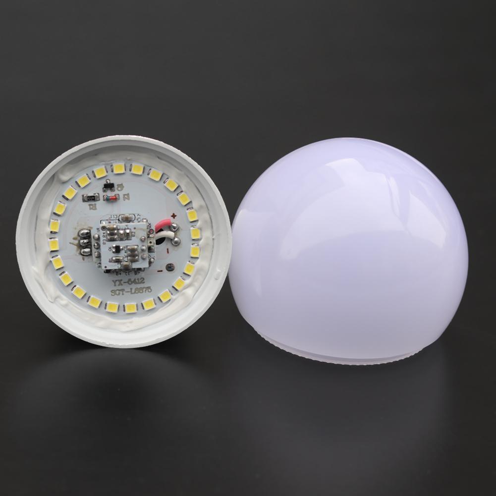 E27 LED Radar Light Bulb SMD5730 Motion Sensor Bulb White Light (9W) | eBay