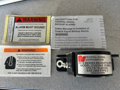 NEW Polaris Ranger 800 Back Up Alarm Federal Signal | eBay
