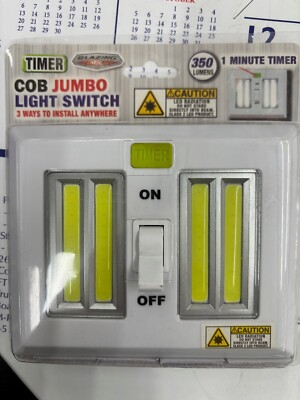 jumbo battery powered light switch | eBay
