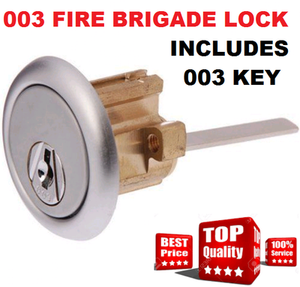 201 Style Door Lock Cylinder 003 Fire Brigade BARREL with key Fire ...