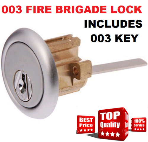 201 Style Door Lock Cylinder 003 Fire Brigade BARREL with key Fire ...