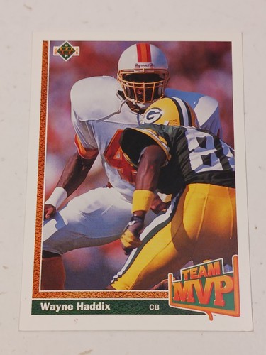 Wayne Haddix Tampa Bay Buccaneers 1991 Upper Deck Team MVP Card #477 | eBay