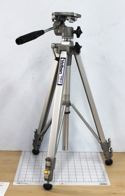 VELBON VGB-3 Photographer Aluminum Tripod w/Crank & 3-Way Pan/Tilt | eBay