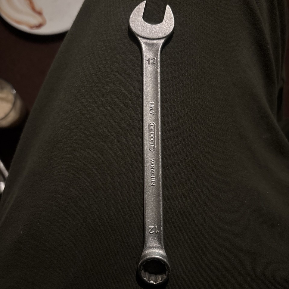 Gedore 12mm Combination Spanner Bike Car Mechanics Workshop German Tool ...