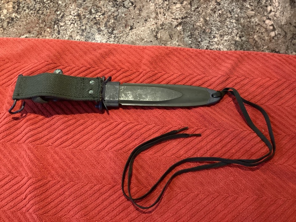 Korean War IMPERIAL M5 Bayonet & US M8A1 Scabbard M1 Garand | eBay