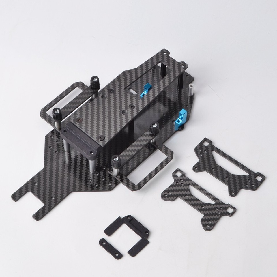 Carbon Chassis Kit for Tamiya TA02/TA02W/TA02S/TA02SW/TA02T | eBay