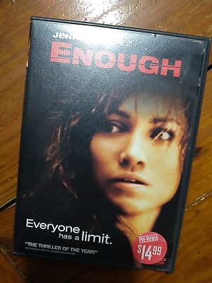 Enough (DVD) 2002 - Jennifer Lopez - Ex Blockbuster Rental | eBay