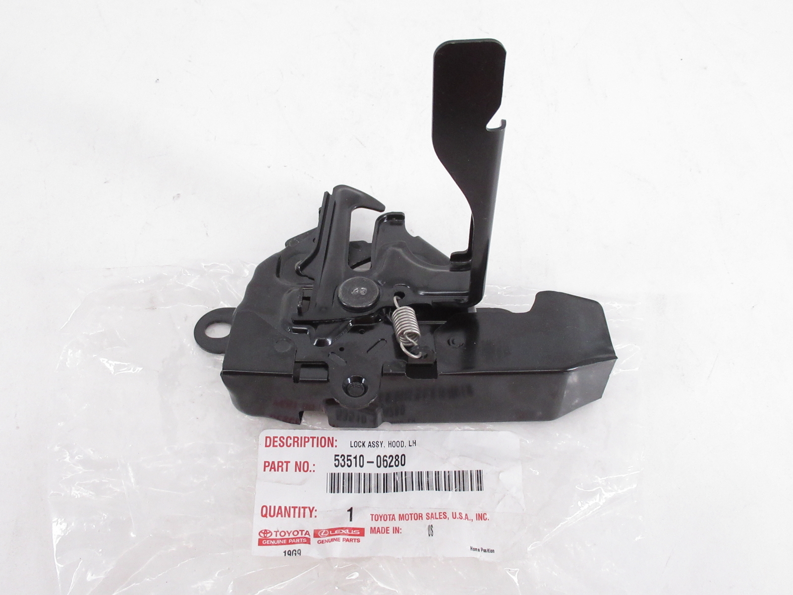 Genuine OEM Toyota 53510-06280 Hood Lock Latch Assembly 2015-2017 Camry ...