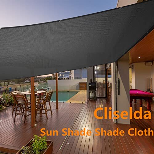 40%-60% Black Shade Cloth for Plants, 6 x 20ft UV Resistant Sun 6FT x ...
