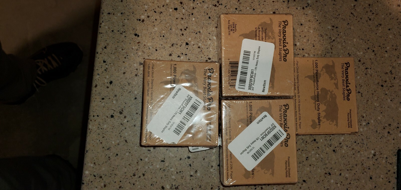 Praxis Pro Staples 1,000 Power Force Heavy Duty 2 Pack Lot | eBay