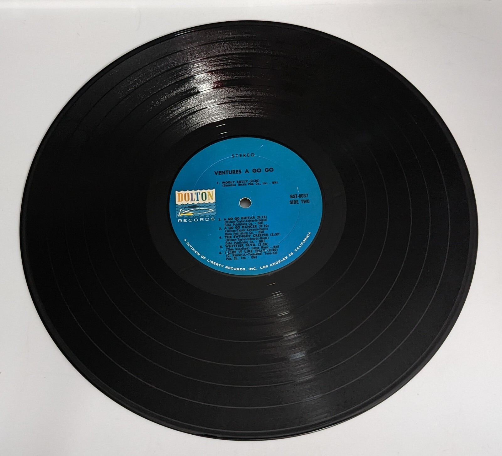 The Ventures LP Vinyl Record À Go-Go 1965 Dolton Records BST 8037 ...