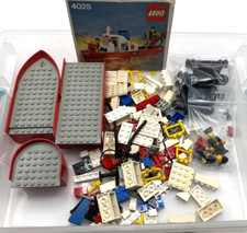 LEGO 4025 Fire Boat Instructions and Parts List