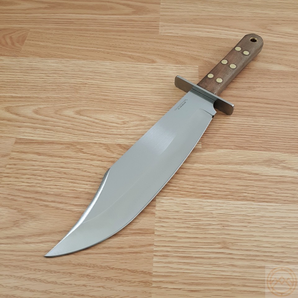 Condor Undertaker Fixed Knife 10" 1075HC Steel Full Tang Blade Walnut ...
