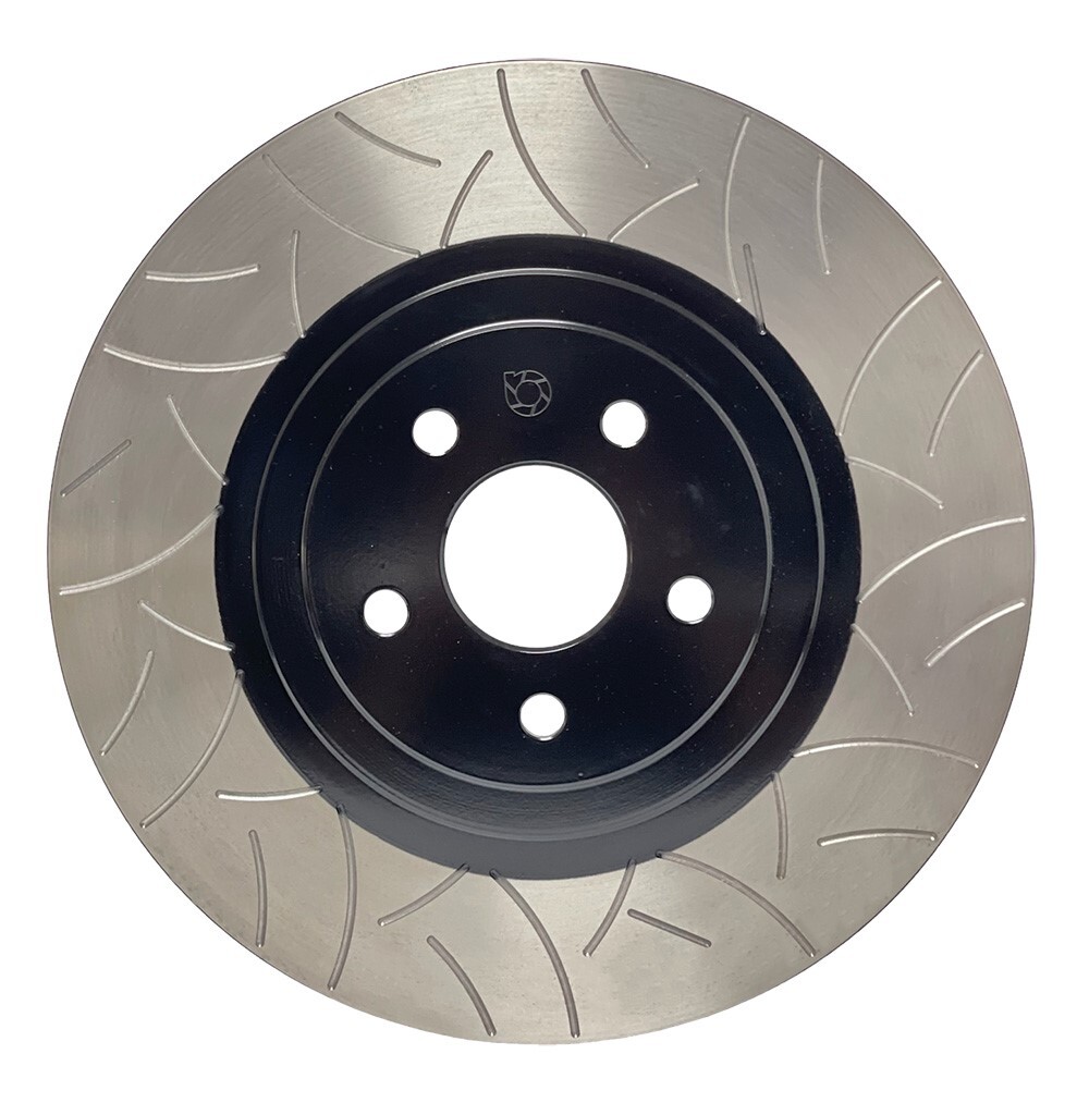 FRONT BRAKENETIC GT Slot Brake Rotors SRT Hellcat Trackhawk 400mm ...