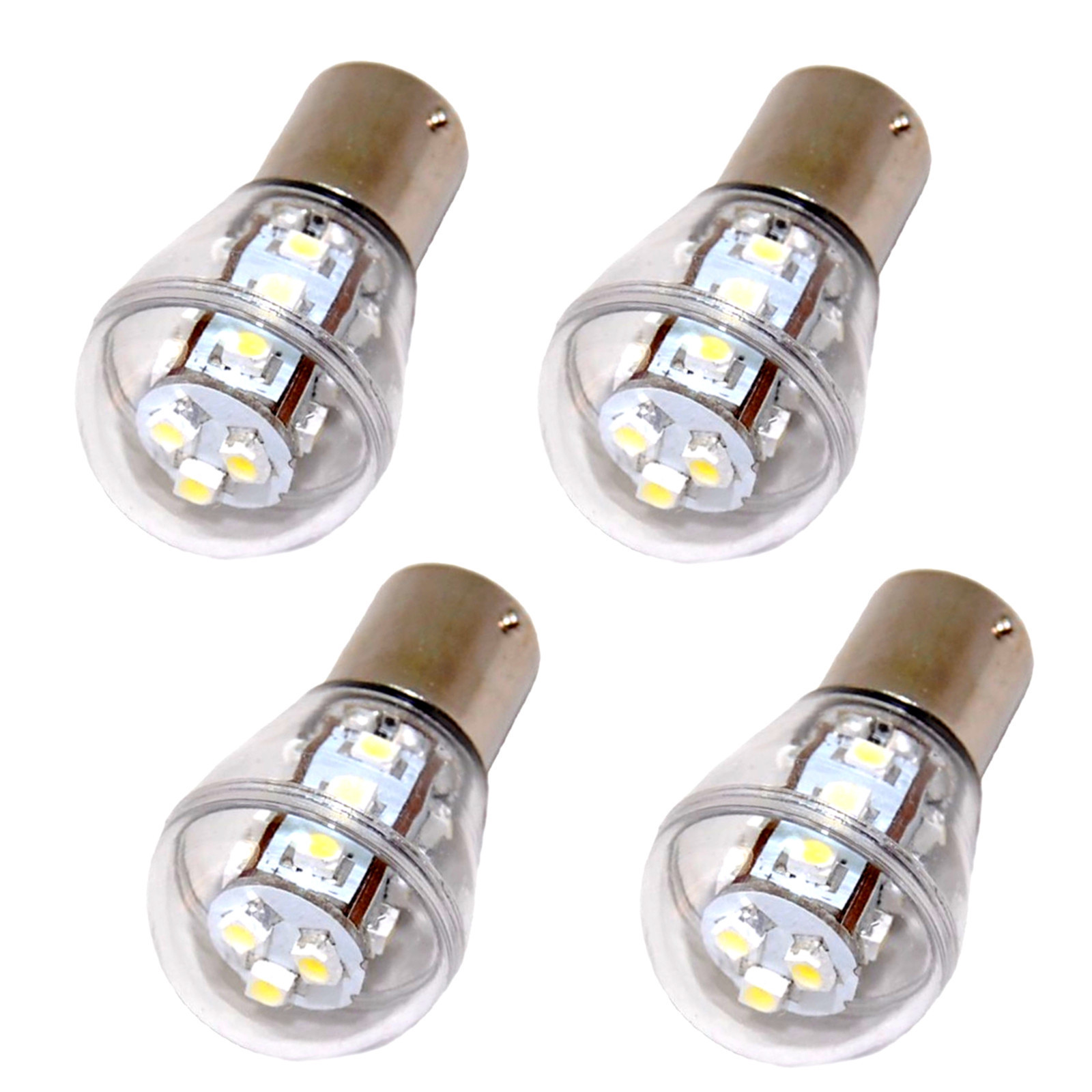 4-Pack HQRP BA15s 10-30V 15 LEDs SMD3528 Bulb for AD2062R John Deere ...