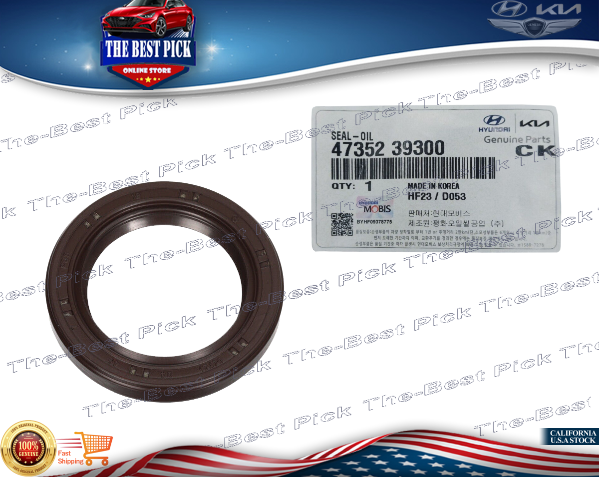 Genuine Hyundai Transfer Case Output Shaft Seal 47352-39300 for sale ...