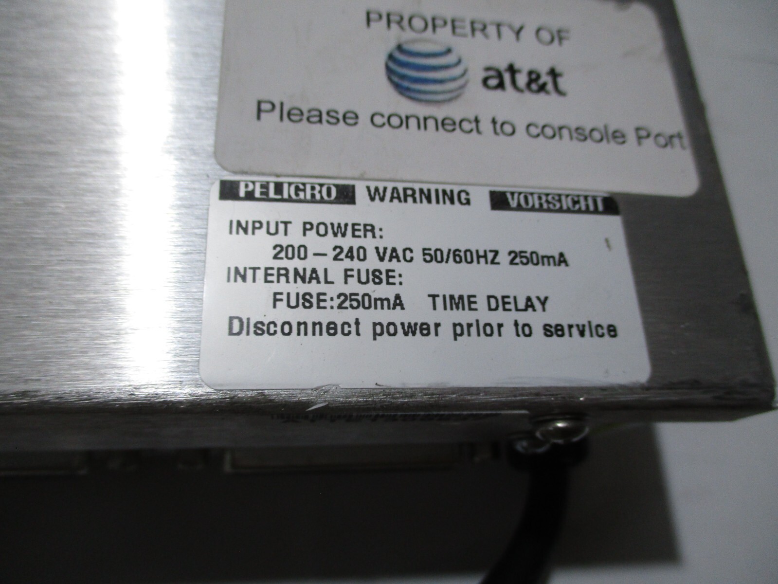 AT&T i-COS 9113789-8 Code Operated Switch w/ CABLE | eBay