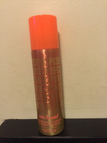 PINK VICTORIA'S SECRET SUN KISSED BROAD SPECTRUM SPF 25 SUNSCREEN 4 OZ ...