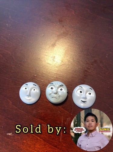 Thomas And Friends custom painted faces Edward, Gordon and angry James ...