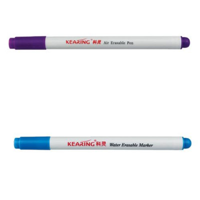 Vanishing Fabric Marker Pens - Air or Water Erasable Pens - Water ...