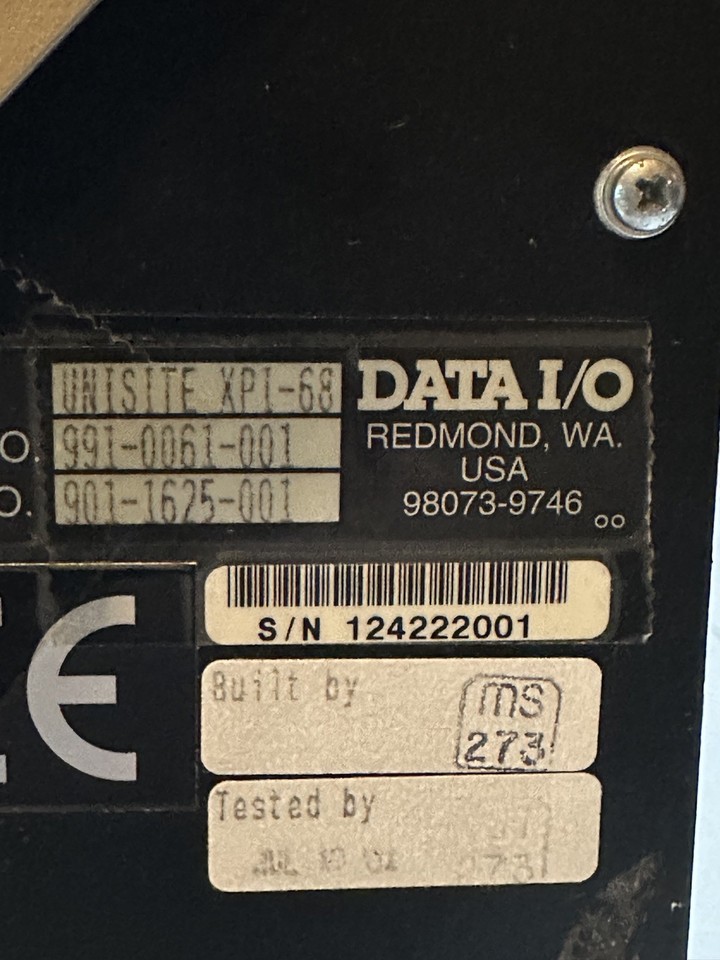 Data I/O Unisite XPI Programmer | eBay