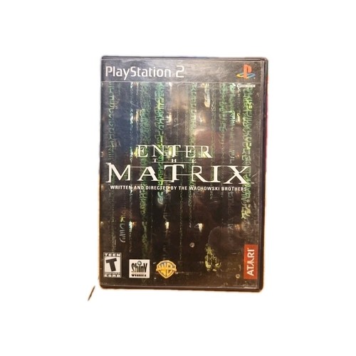 Enter the Matrix PlayStation 2 Black Label Game, Complete in Box, 2003 ...