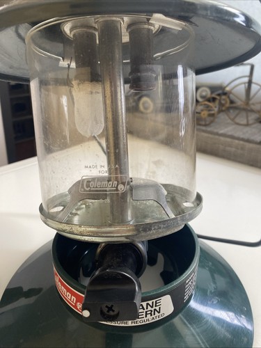 Vintage Coleman 2 Mantle Propane Camping Lantern Camp Outdoor zbe | eBay
