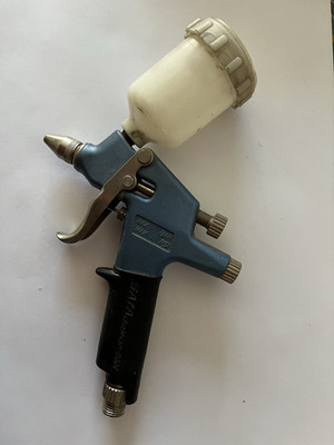 SATA Dekor 2000 HVLP - 0.5 Art Brush Spray gun Made in Germany w extras ...