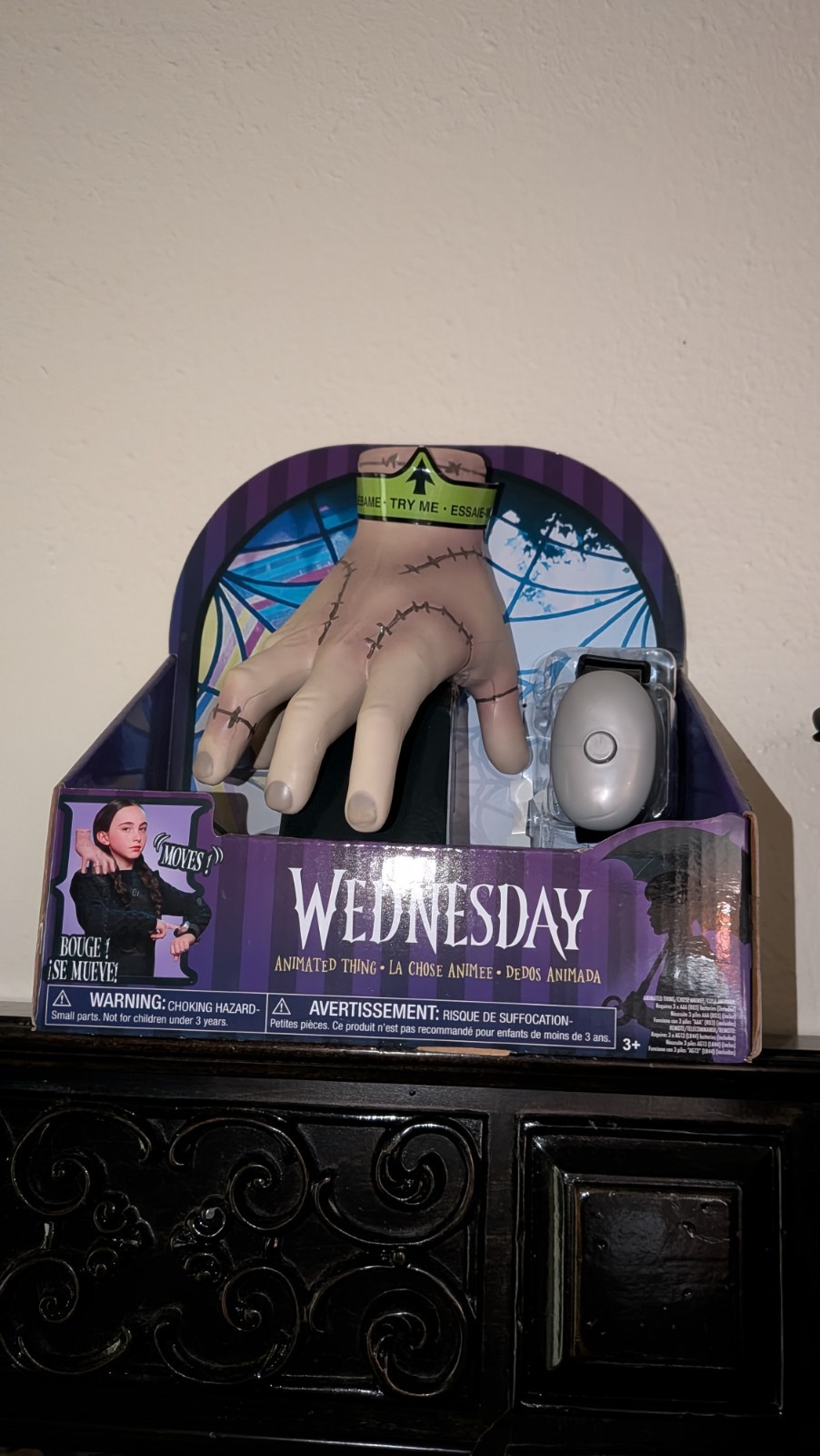 Wednesday Animated Thing Remote Control Hand NEW | eBay
