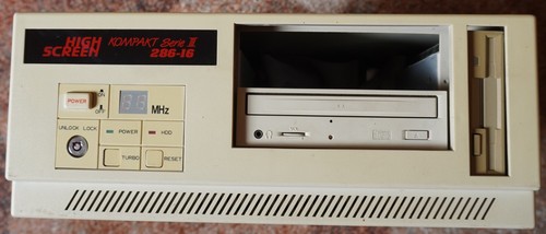 retro PC Computer Gehäuse Highscreen 286 guter Zustand | eBay