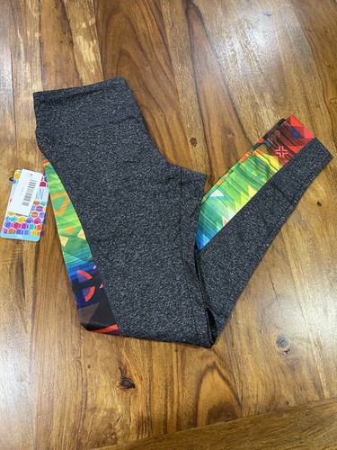 NWT Lularoe S small Jordan Workout leggings Gray And Multicolor New ...