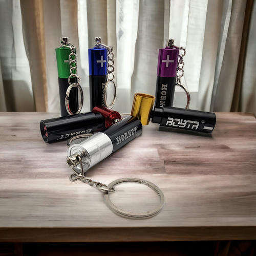 Stealth Metal Battery Pipe Keychain | eBay