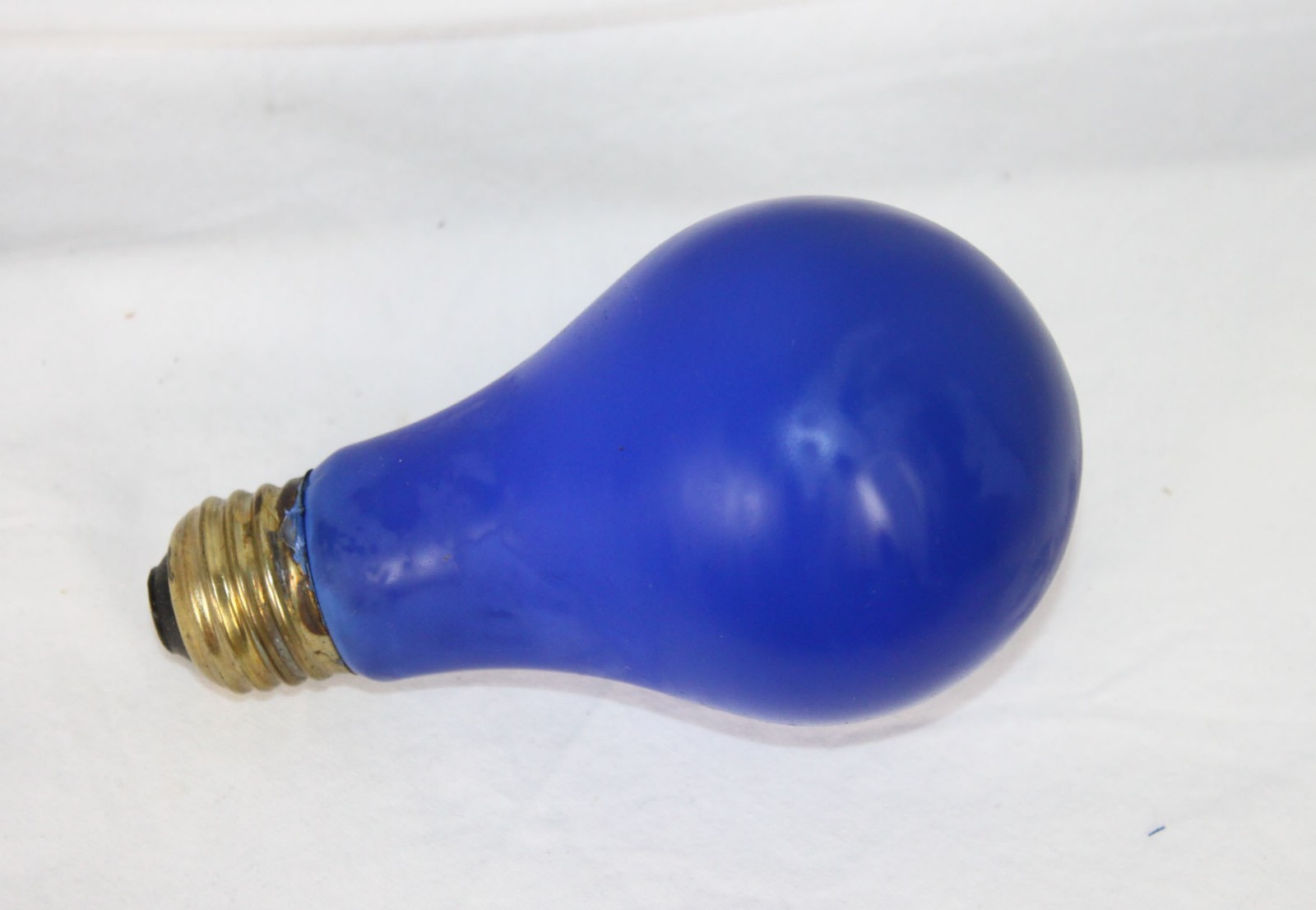 Vtg 6 GE Light Bulbs Blue Coated 60W A21/B 120 Volt Orig Boxes Old ...