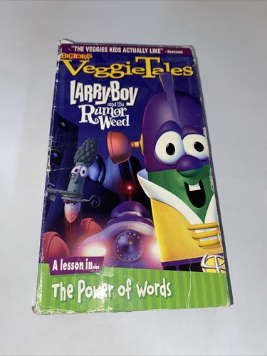 Veggietales Larryboy And The Rumor Weed Vhs