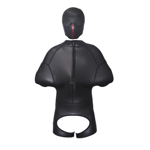 Constraint Bag Neoprene Catsuit Straitjacket Head Harness Hood Shackles ...