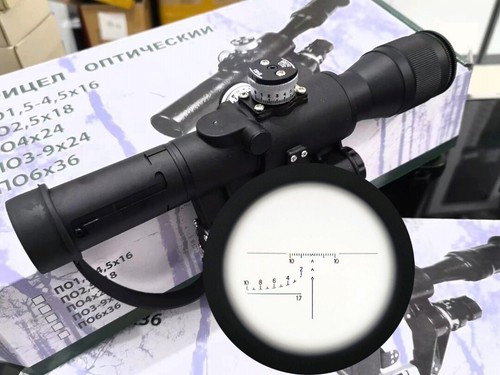 Russian 4X Retro Scope Rangefinder - HD Classic Shockproof Waterproof ...