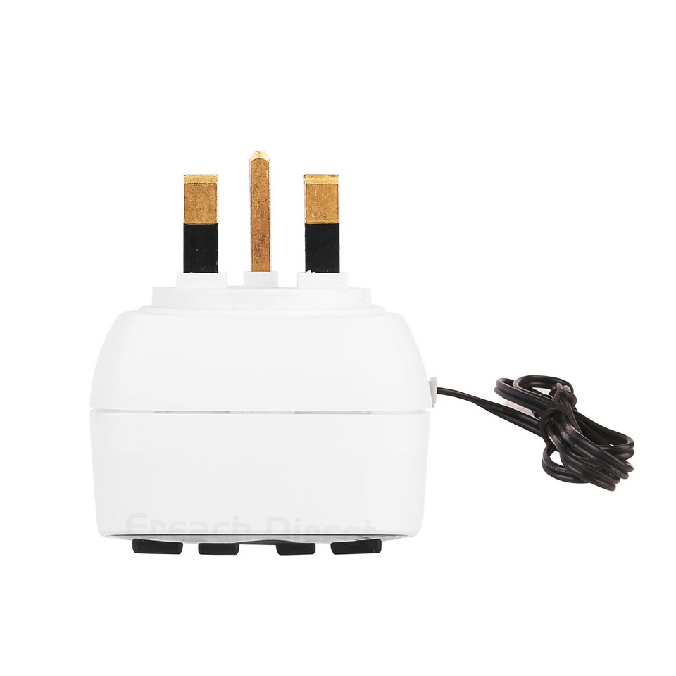 Digital Thermostat Plug Socket Probe Timer Heating Cooling Temperature ...