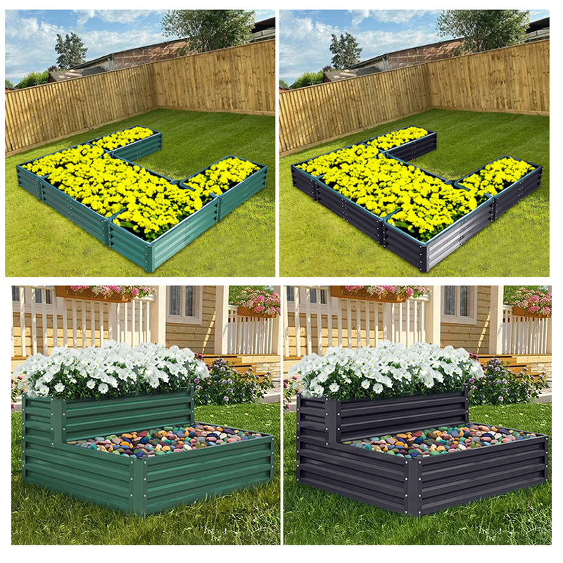 Deck Planting Boxes For Vegetables RAISED BED Vegetable Garden Planter
