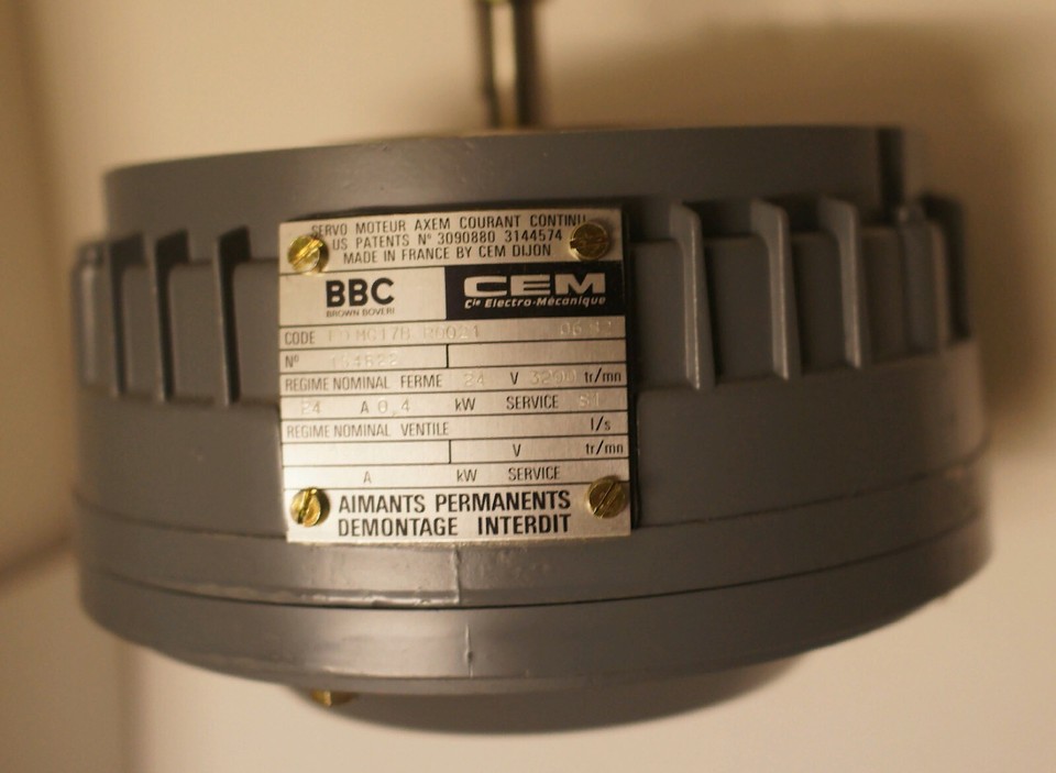 BBC CEM Servo Motor Code MC 17B R0021 0682 | eBay