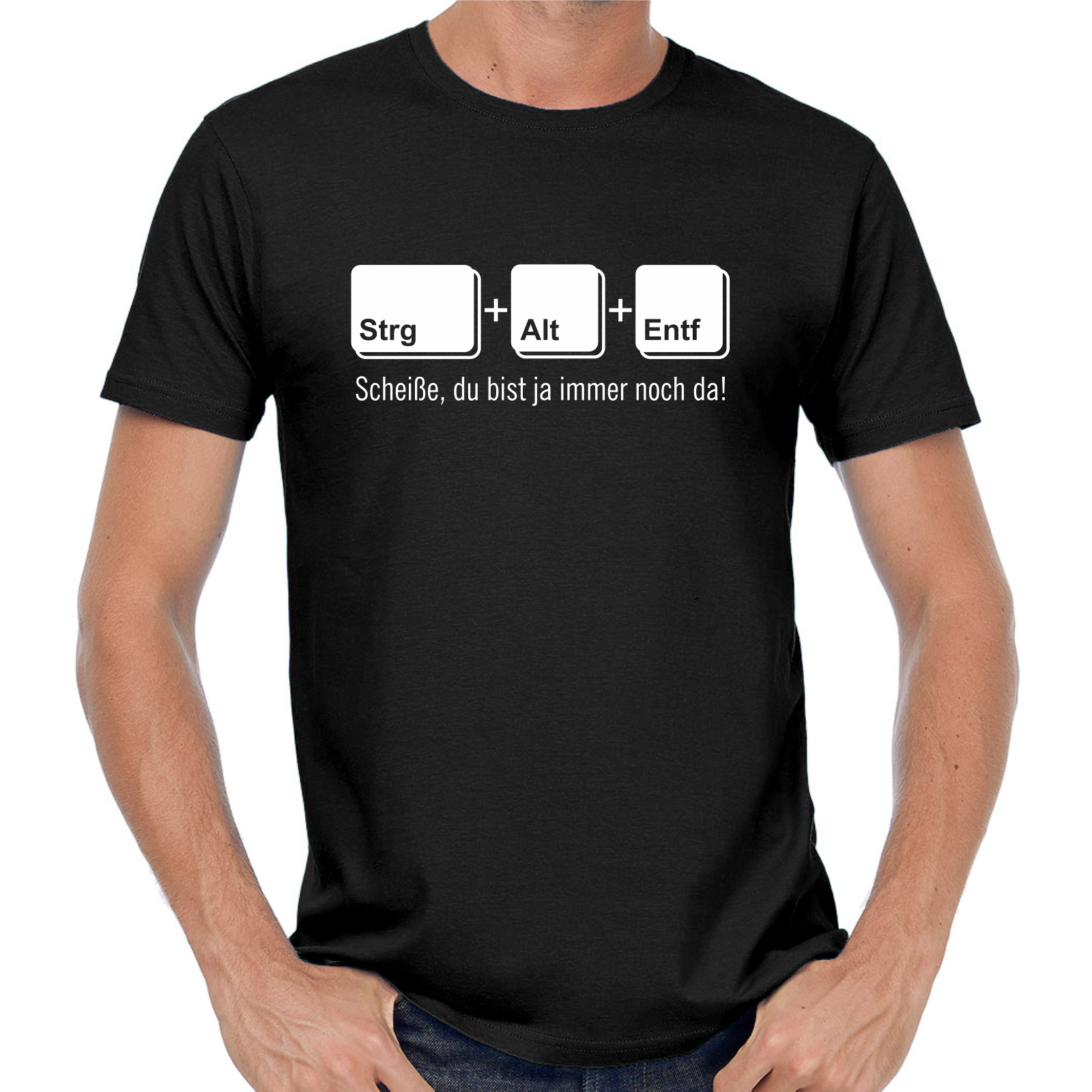 STRG ALT ENTF Nerd Gamer Geek Sprüche Affengriff Lustig Spaß Comedy Fun ...