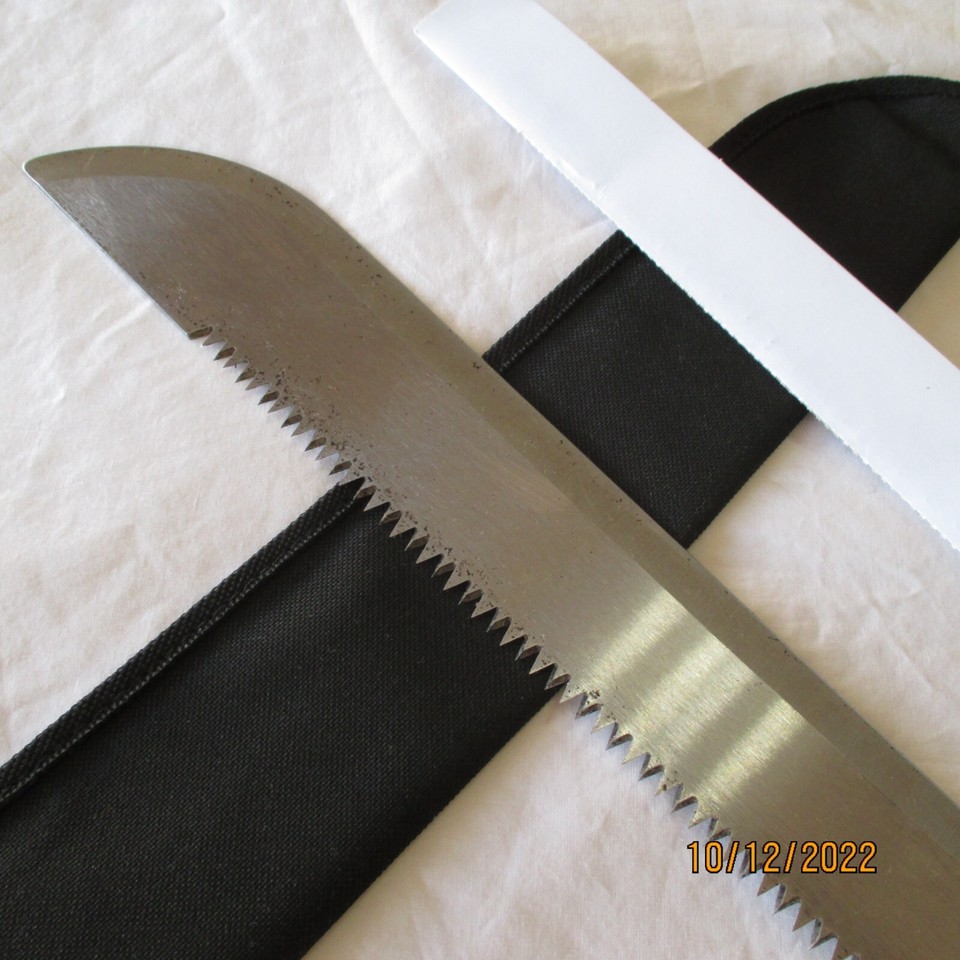 18" MACHETTE Serrated Machete Nylon SHEATH Survival Tool KNIFE Camping ...