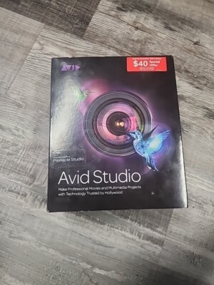 AVID STUDIO PC INTRO MULTIMEDIA EDITING CREATOR SOFTWARE PACK | eBay