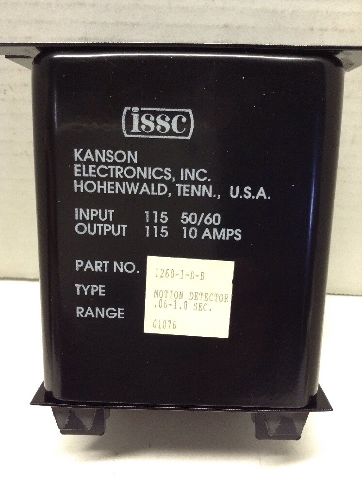 Kanson Electronics,1260-1-D-B,Motion Detector | eBay