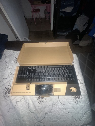 iBUYPOWER RGB Wired Gaming Mechanical Keyboard And Optical Mouse KB-IBP ...