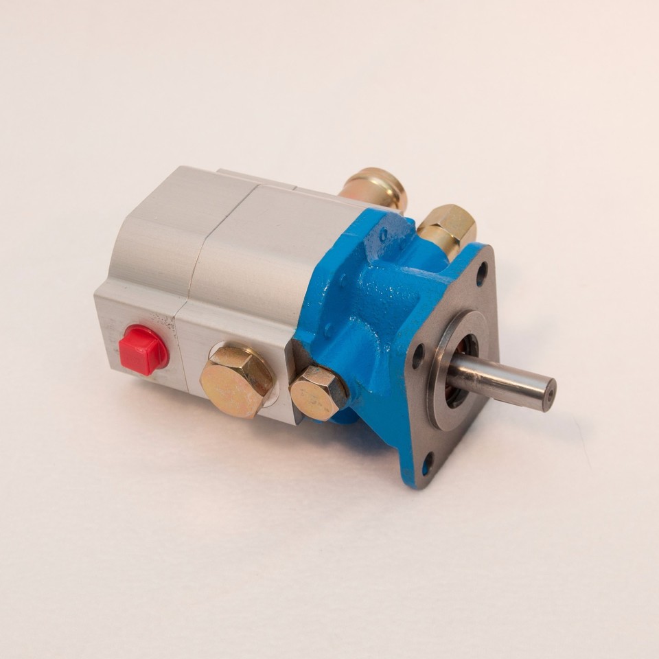 11 GPM Hydraulic Log Splitter Pump, 2 Stage Hi Lo Gear Pump ...